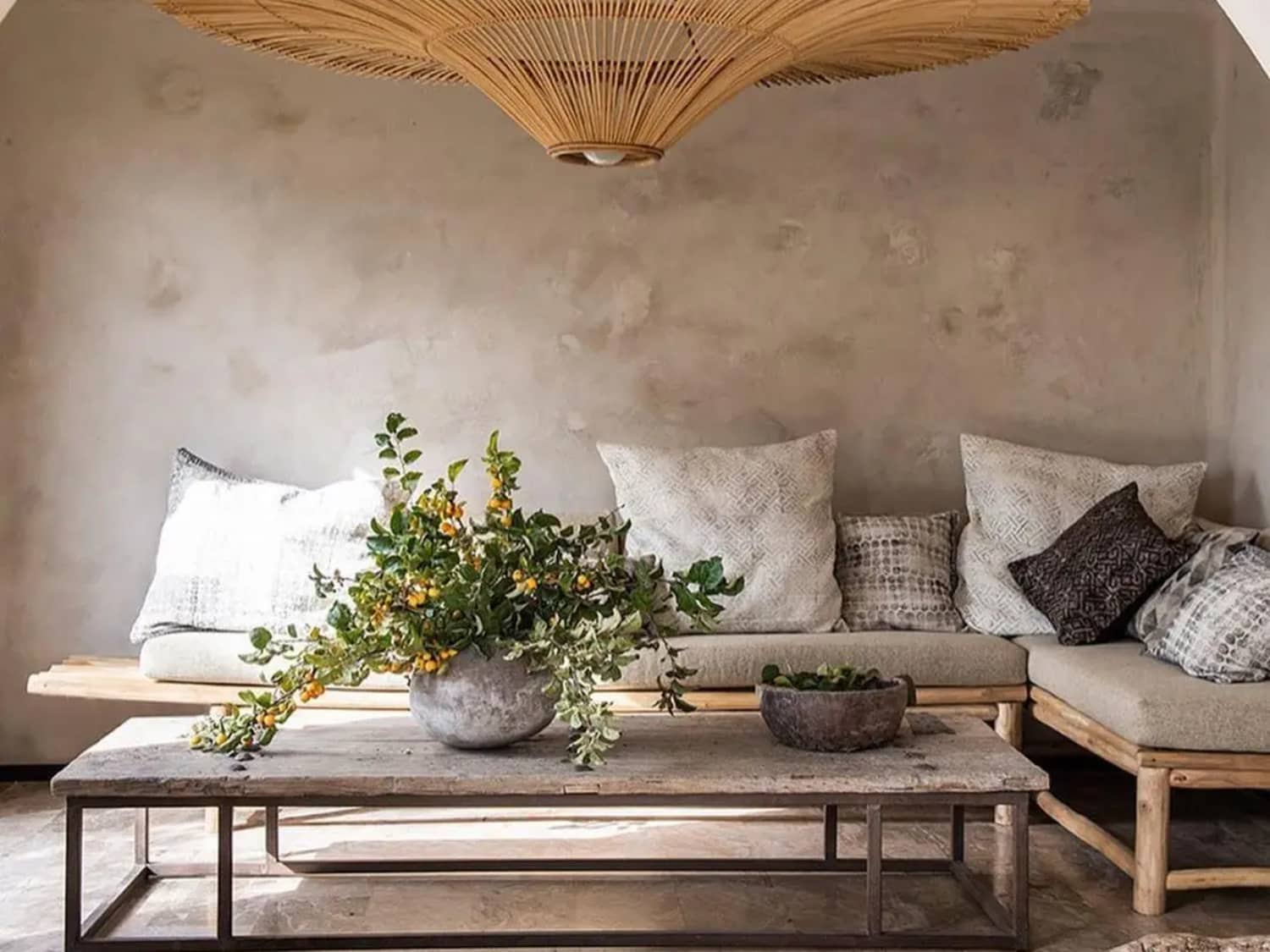 A Case for Using Potted Plants as Centerpieces Instead of Fresh Flowers Apartment Therapy